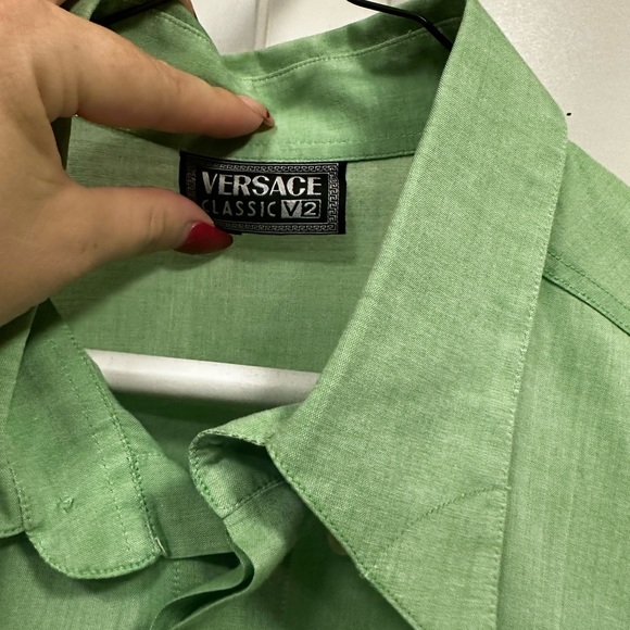 Versace | Shirts | Men Versace Classic V2 Shirt | Poshmark